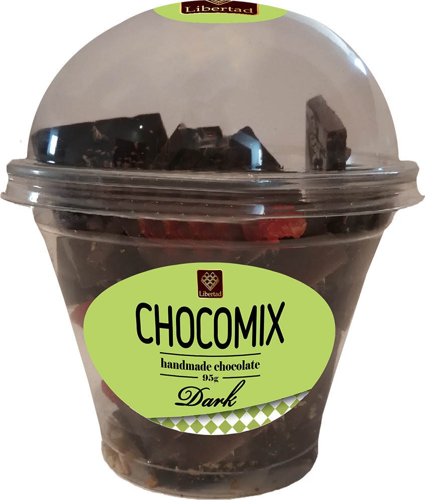 Шоколад Libertad ChocoMix ассорти из темного шоколада, 95 г - купить с ...