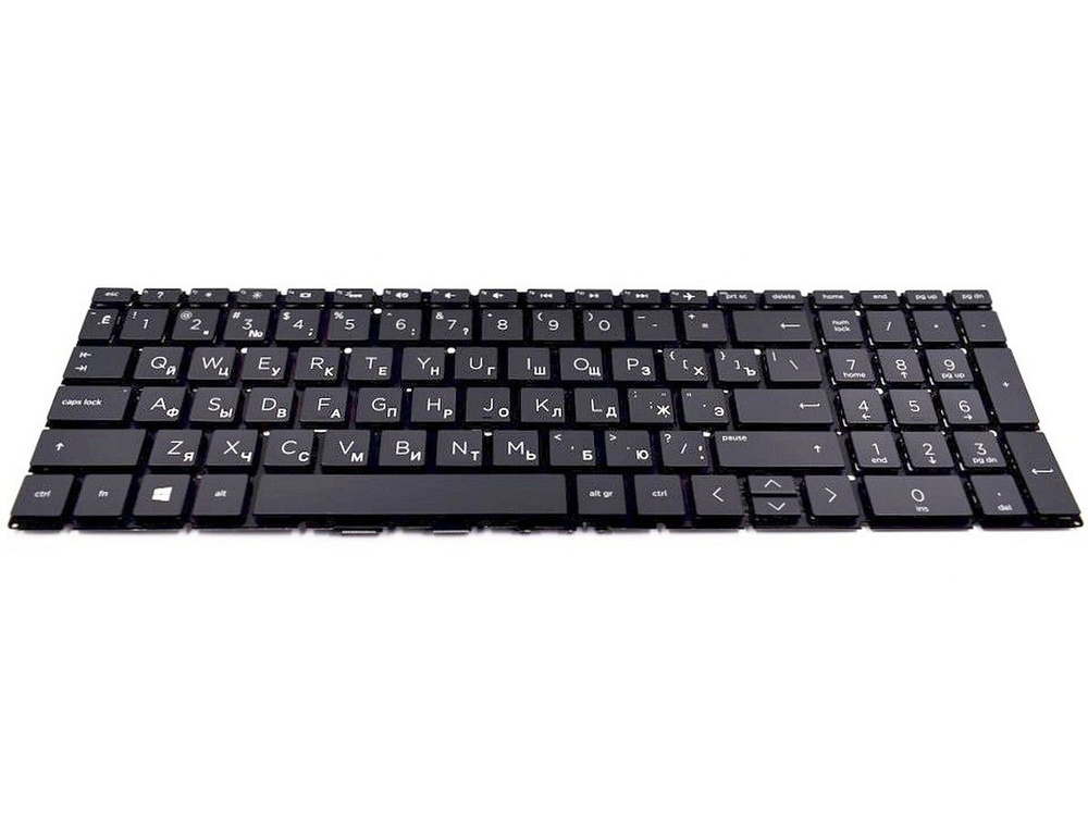Клавиатура для HP 15-db1069ur ноутбука черная с подсветкой - купить с ...