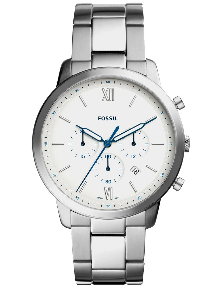 Мужские наручные часы Fossil 44mm купить с доставкой по выгодным ценам в интернет магазине