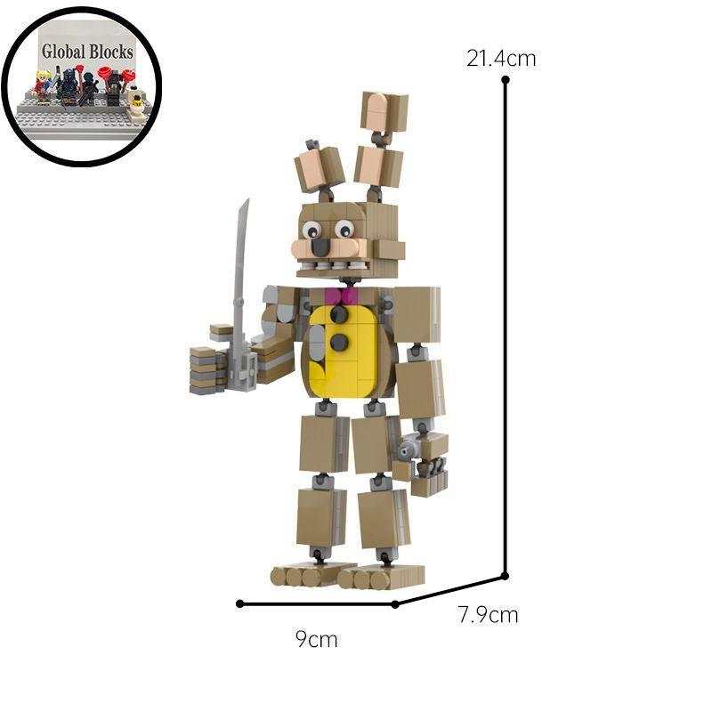 фигурок (совместим с лего),Конструктор 5 ночей Фредди five nights at ...