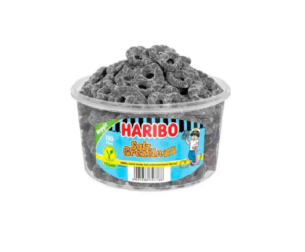 Мармелад Haribo Veggie Salz Brezeln Солёные крендели, 1050 гр - купить ...