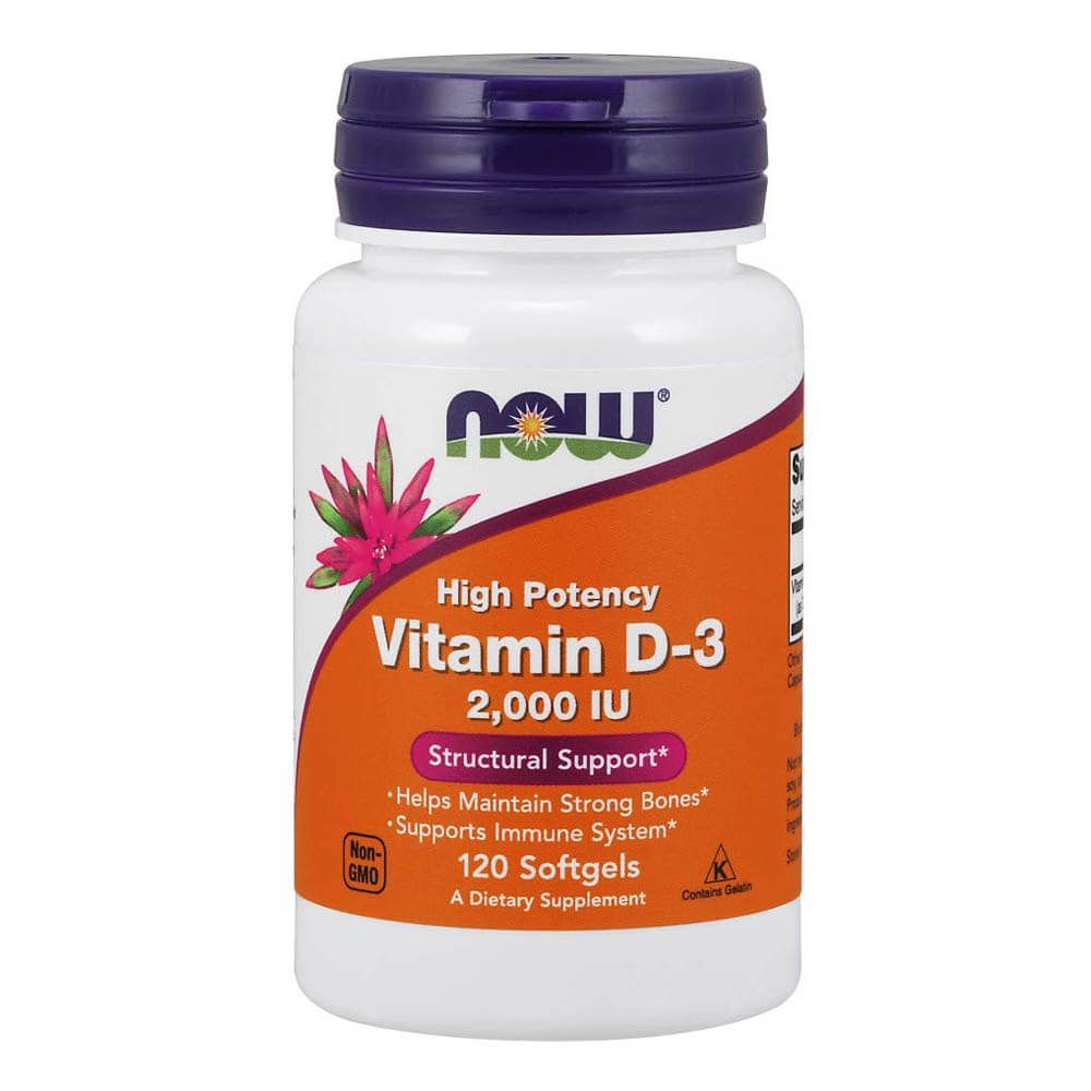 Витамин Д3 NOW Vitamin D3 2000ME - 120 капсул - купить с доставкой по ...