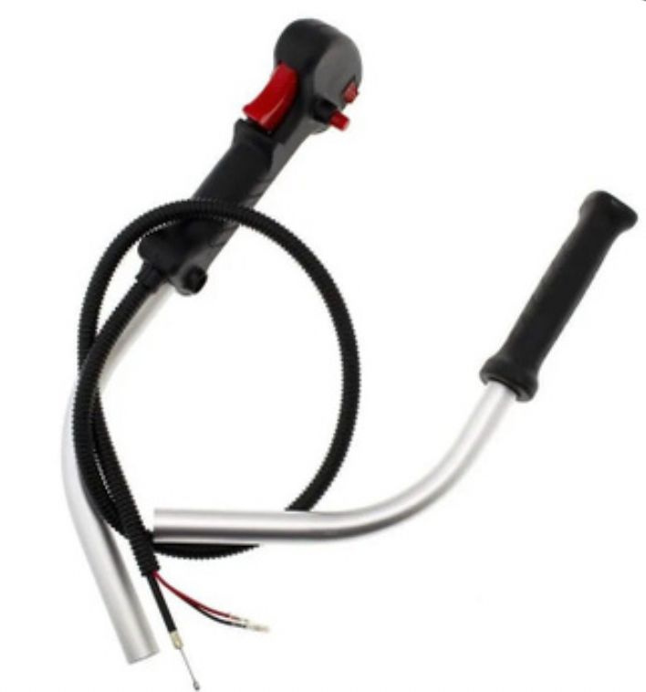 Ручка газа для бензотриммера в сборе 25/33/43/52 с трубками - купить по выгодной цене в интернет ...