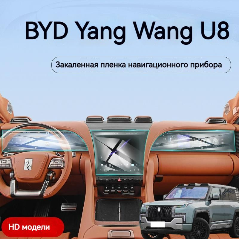 BYD Yang Wang U8 Закаленная защитная пленка для центрального ...