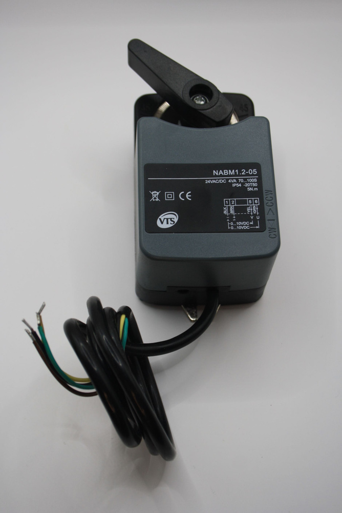 Сервопривод VTS 1.2-05 LN, 5 Нм, AC/DC 24 B, реверсивный, управление по ...