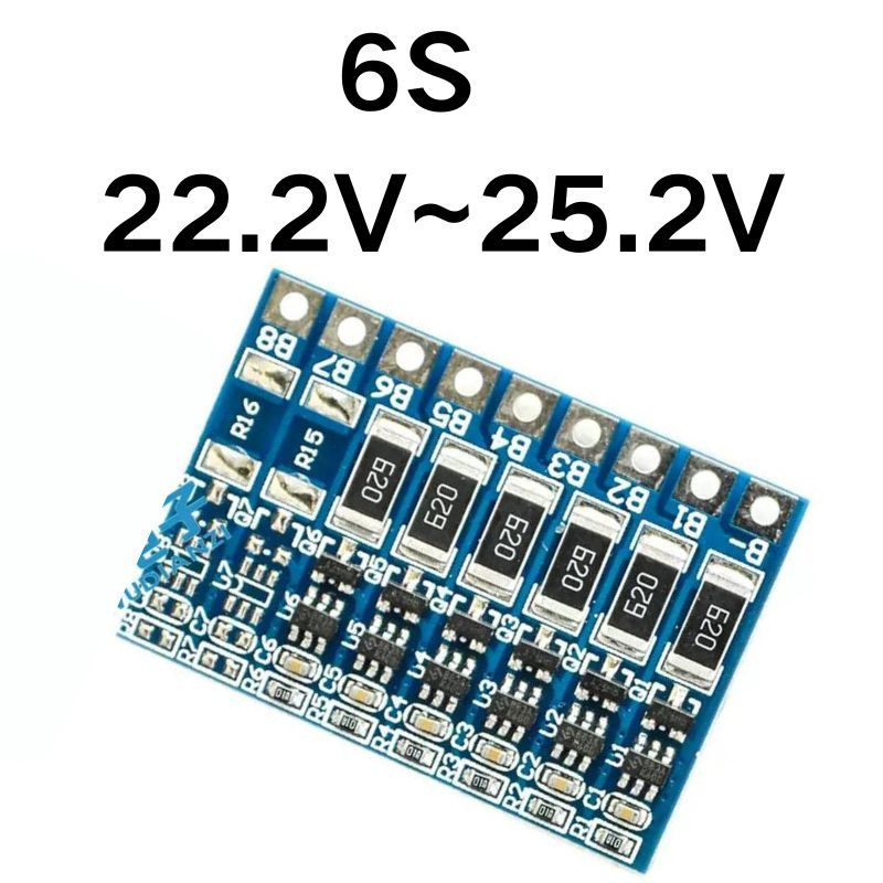 BMS 6S 22.2V25.2V 18650 Плата эквалайзера - купить с доставкой по ...