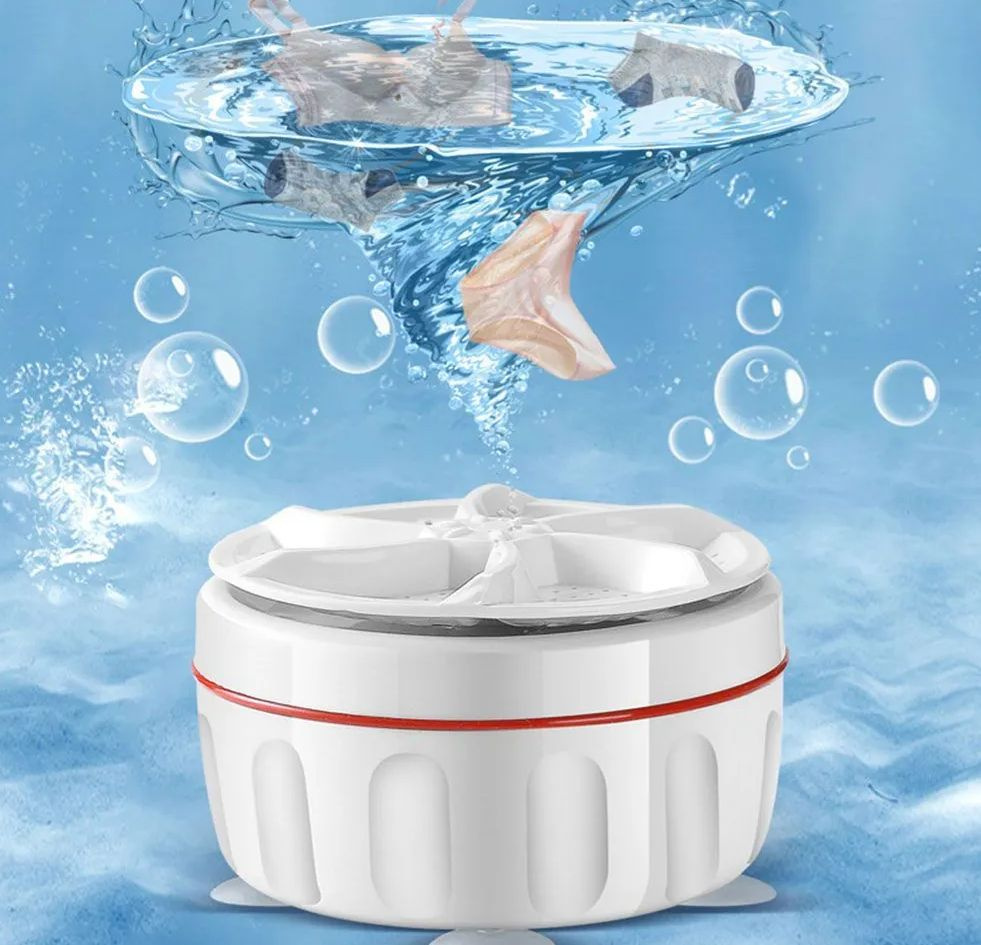 Ультразвуковая портативная стиральная машина TURBINE WASH / 4 режима ...
