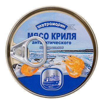 Мясо криля натуральное "Аквамарин" 105 г, Россия - купить с доставкой ...