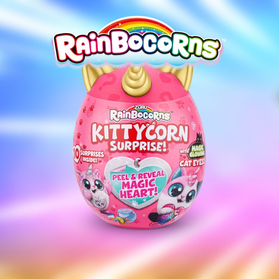 Игрушка ZURU Rainbocorns Kittycorn Surprise яйцо зуру котенок киттикорн ...