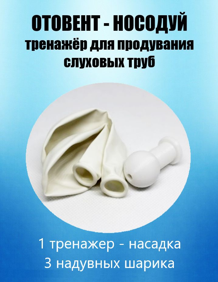 Носодуй (отовент), шар для продувания, носодуйка - купить с доставкой ...