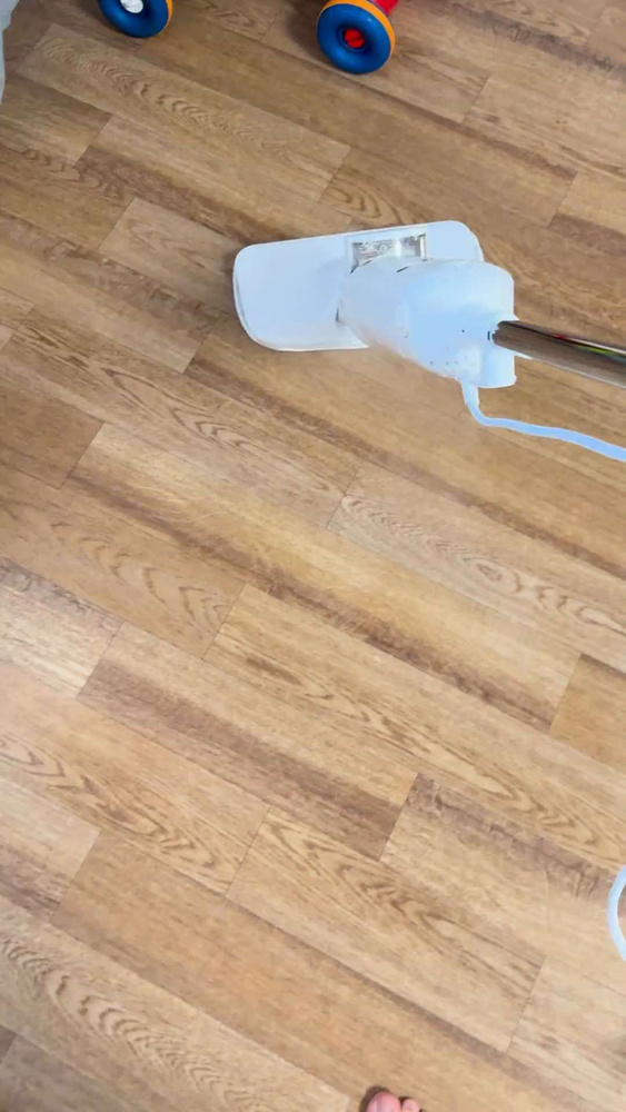 Паровая швабра Kitfort КТ-1015, белый, 1300 Вт купить по низкой цене с доставкой в интернет ...